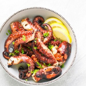Easy Grilled Octopus Recipe - Cooking LSL
