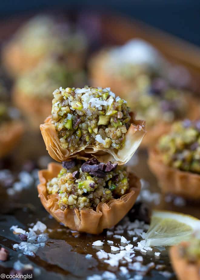 Mini Phyllo Baklava Cups Recipe - Cooking LSL
