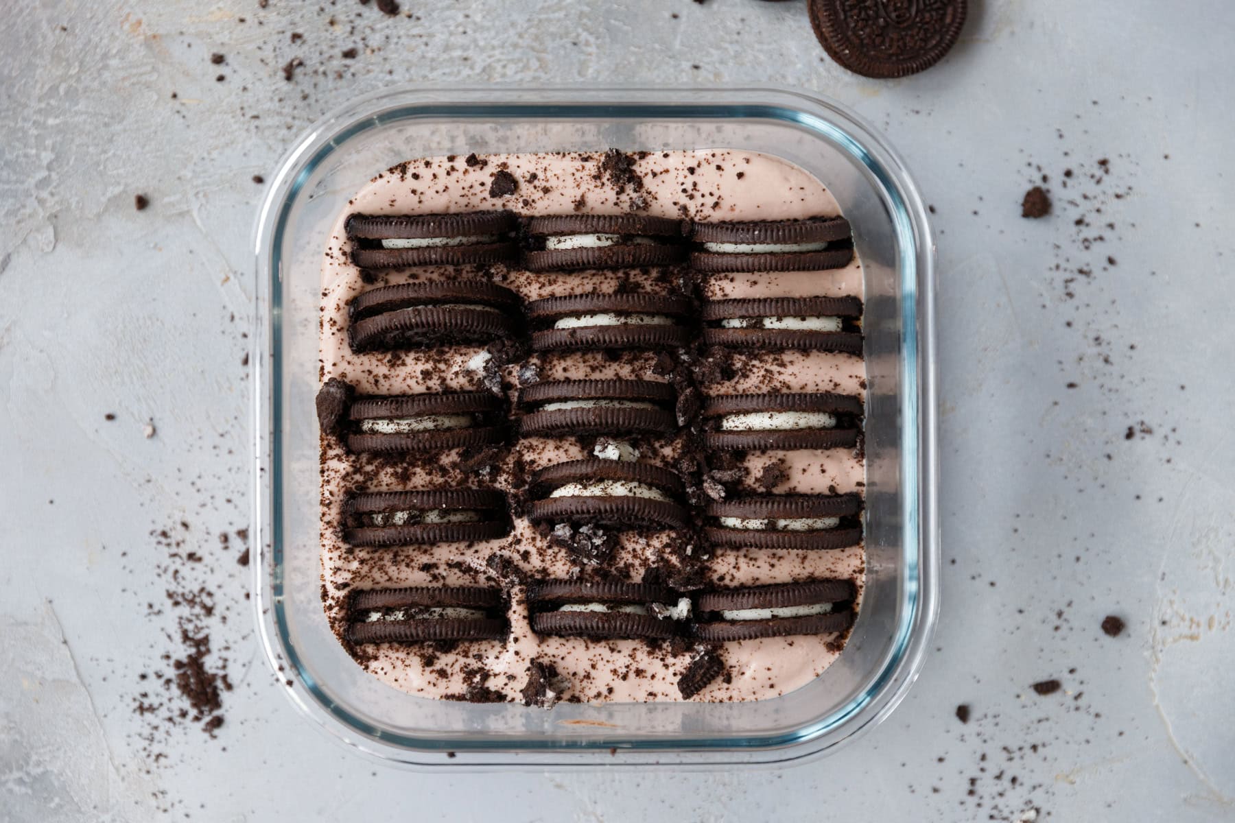 Oreo Japanese Style Cheesecake (No Bake, Protein Packed & Chocolatey ...